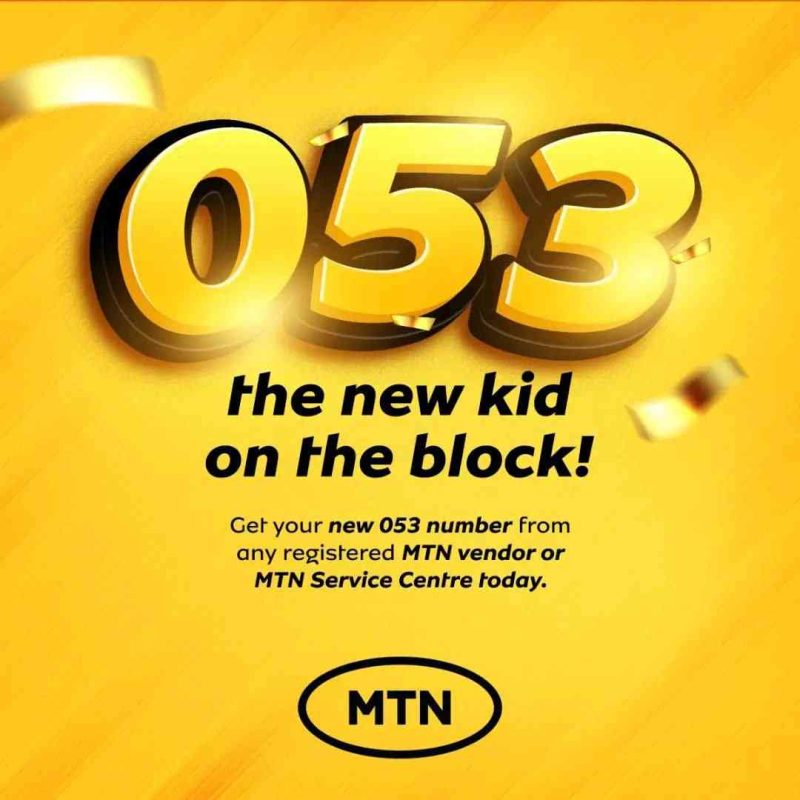 MTN Ghana Unveils New Network Code 053 — 247Hitz.Com