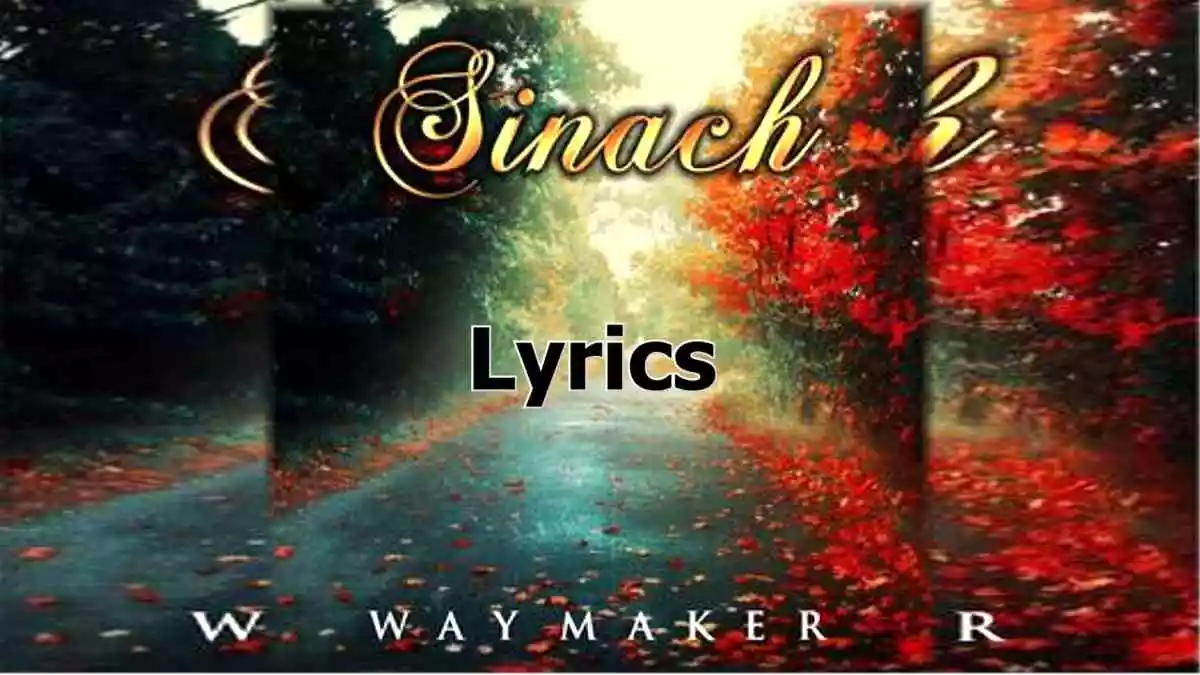 Sinach Way Maker Lyrics — 247Hitz.Com