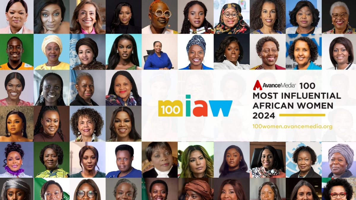 Avance Media Reveals List Of 100 Most Influential African Women In 2024